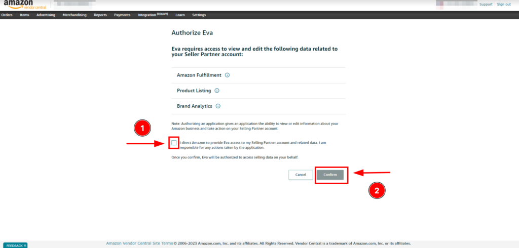How to Connect Your Vendor Account to Eva - Help Center | Eva