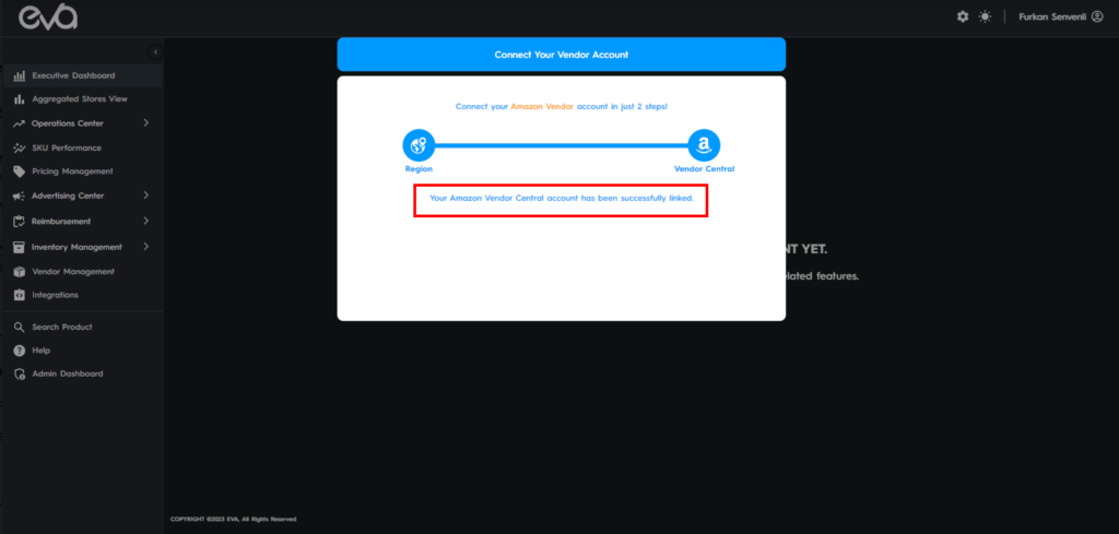 How to Connect Your Vendor Account to Eva - Help Center | Eva