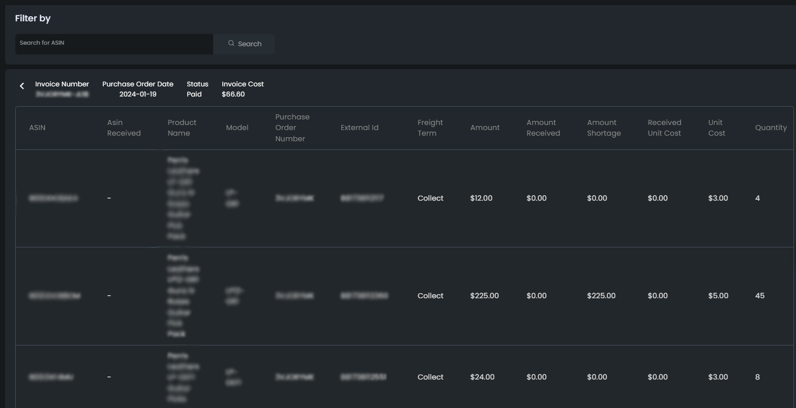 Invoice Analytics - Help Center | Eva