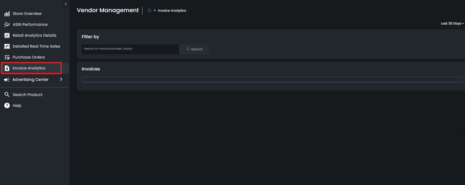 Invoice Analytics - Help Center | Eva