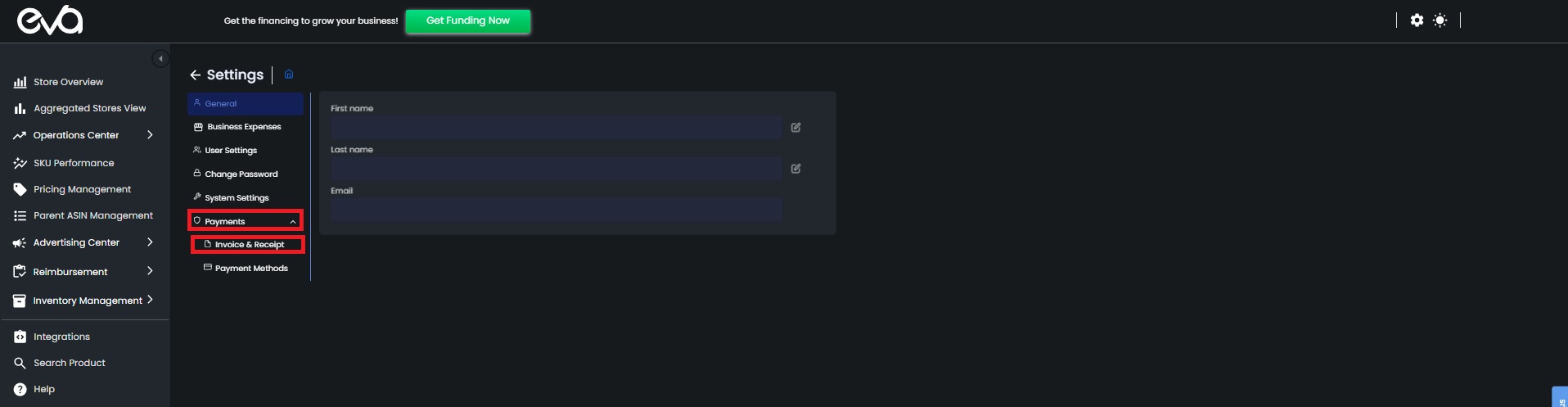 View Your Eva Invoices with a Few Clicks - Help Center | Eva